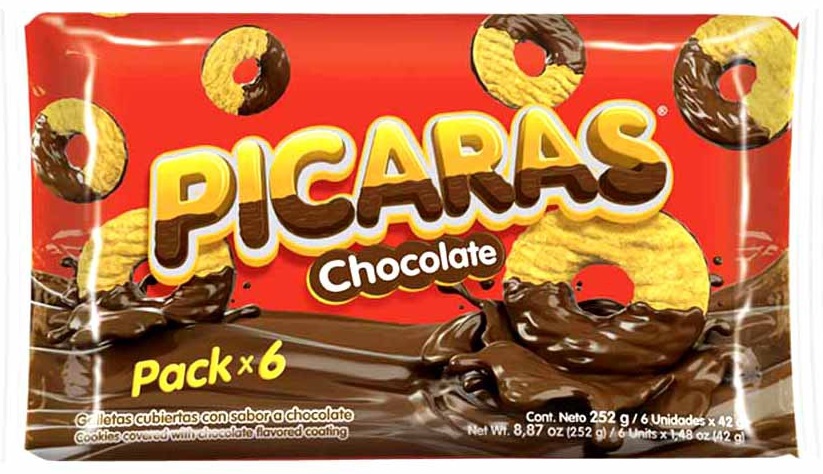 BYRINC: GALLETAS PICARAS CON 6 PAQUETES